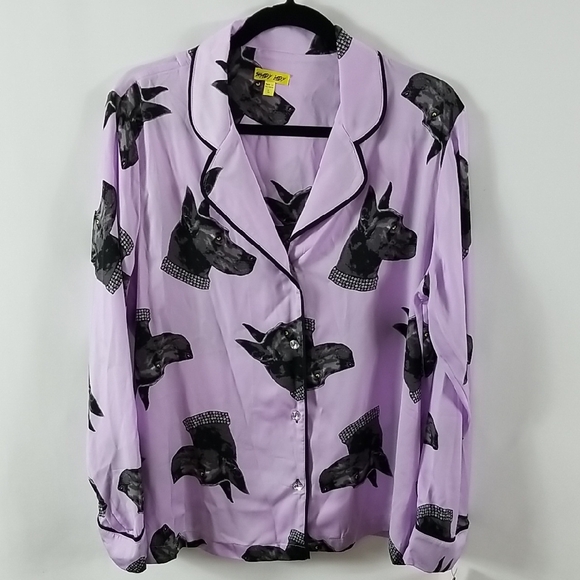 Shady Lady | Intimates & Sleepwear | Shady Lady 2 Piece Dog Head Pajama ...